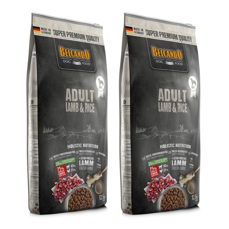 BELCANDO Adult Lamb & Rice 25 kg (2x12.5 kg) | FERA.HU