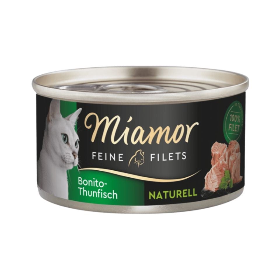 MIAMOR Feine Filets Naturell Bonito Tuna 80g | FERA.HU