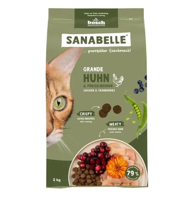 SANABELLE Grande Csirke 2 kg nagytestű macskák számára | FERA.HU