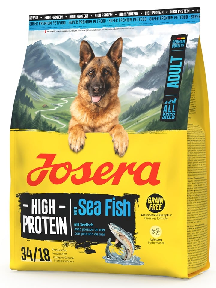 JOSERA High Protein Adult Sea Fish 900g magas fehérjetartalmú kutyatáp ...
